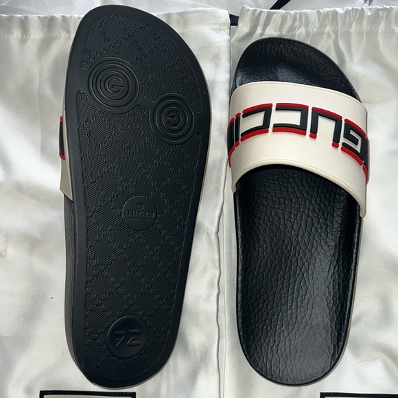 Gucci | Shoes | Gucci Rubber Slides | Poshmark